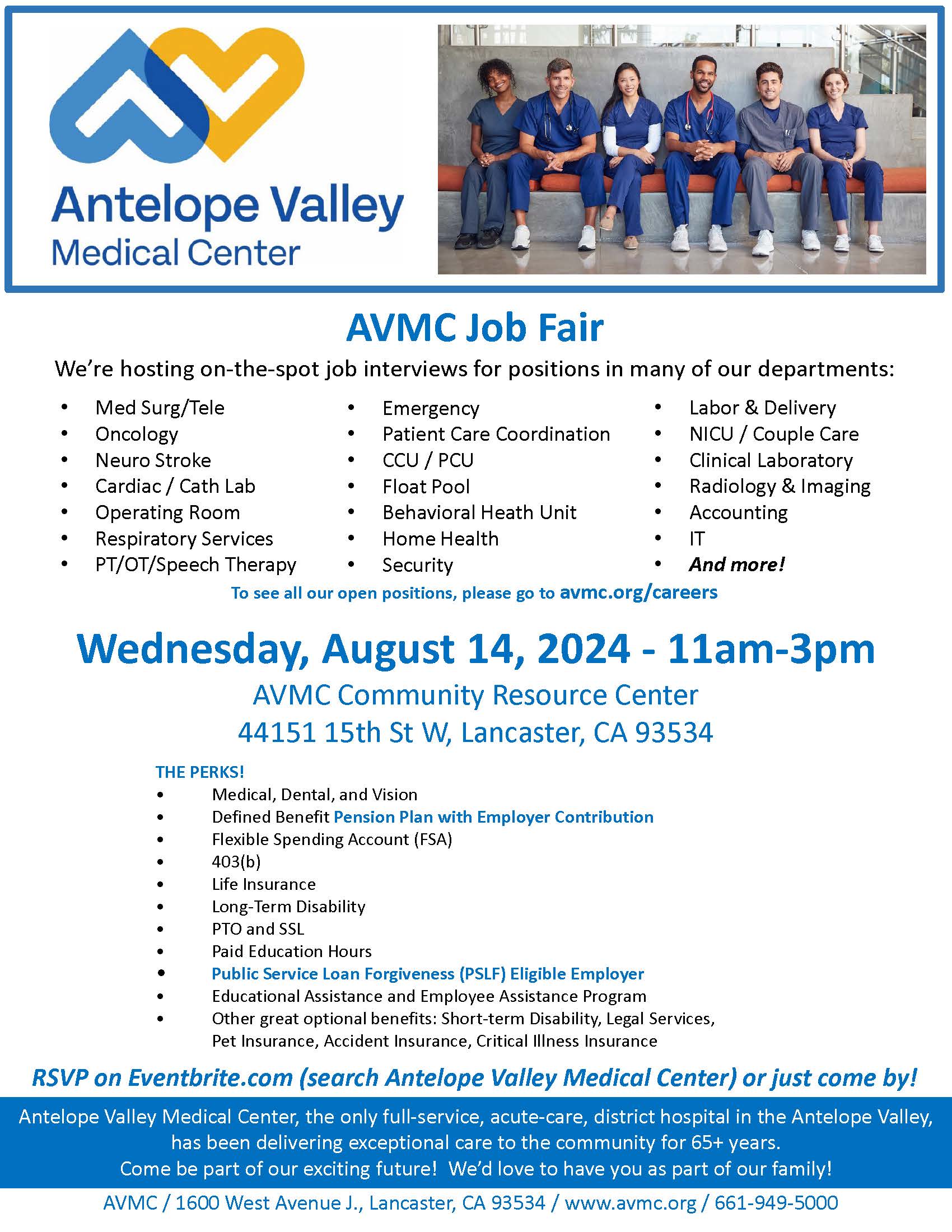 AVMC Job Fair
